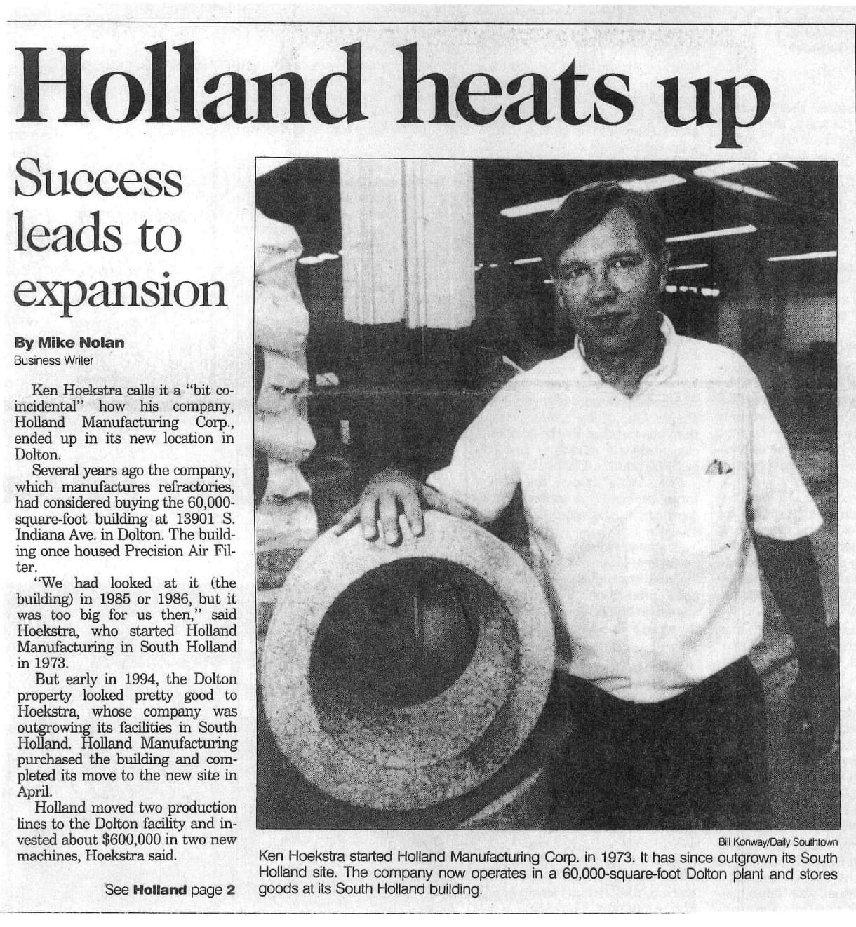 About Us - Holland